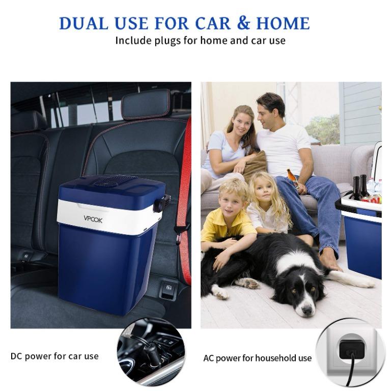 Electric Cool Box, VPCOK Cooler Box Large 29 Litre Car Cooler Box 12v ...