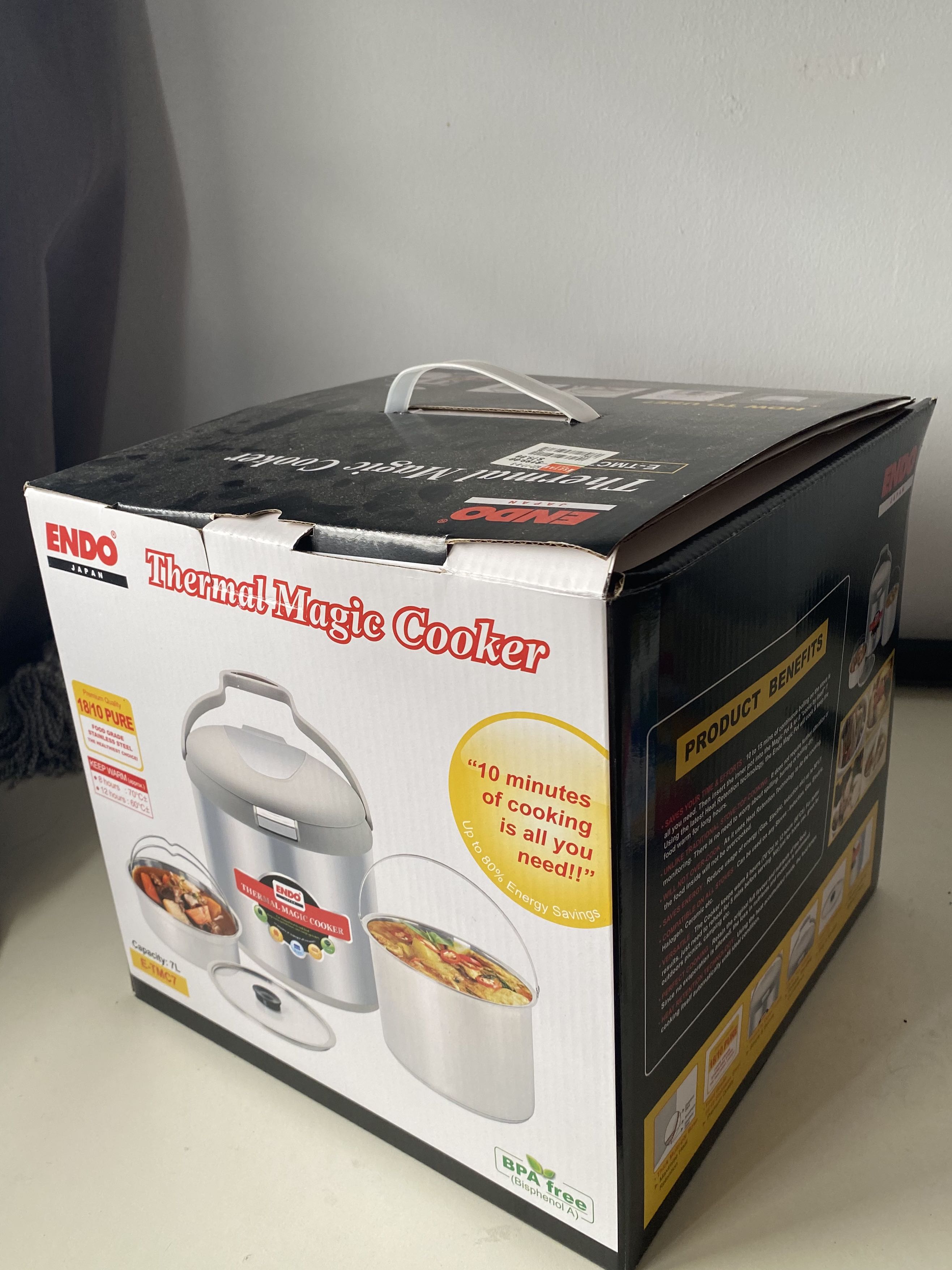 ENDO Thermal Magic Cooker, TV & Home Appliances, Kitchen Appliances ...