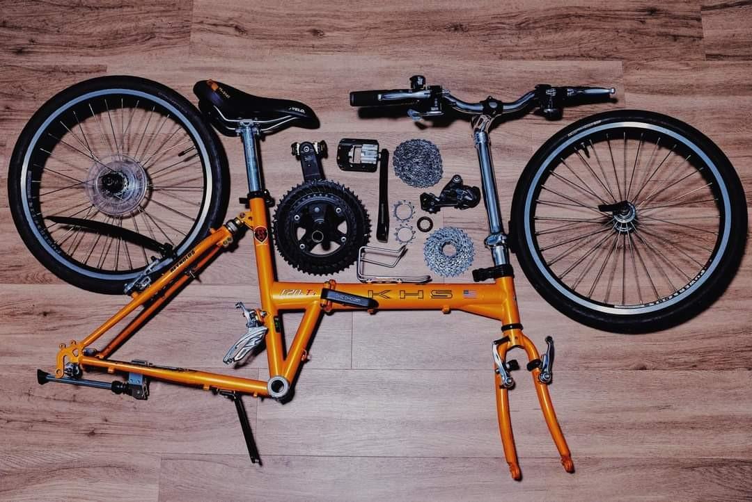 Folding Bike KHS F20-T3F, Sports Equipment, Bicycles & Parts, Bicycles on Carousell