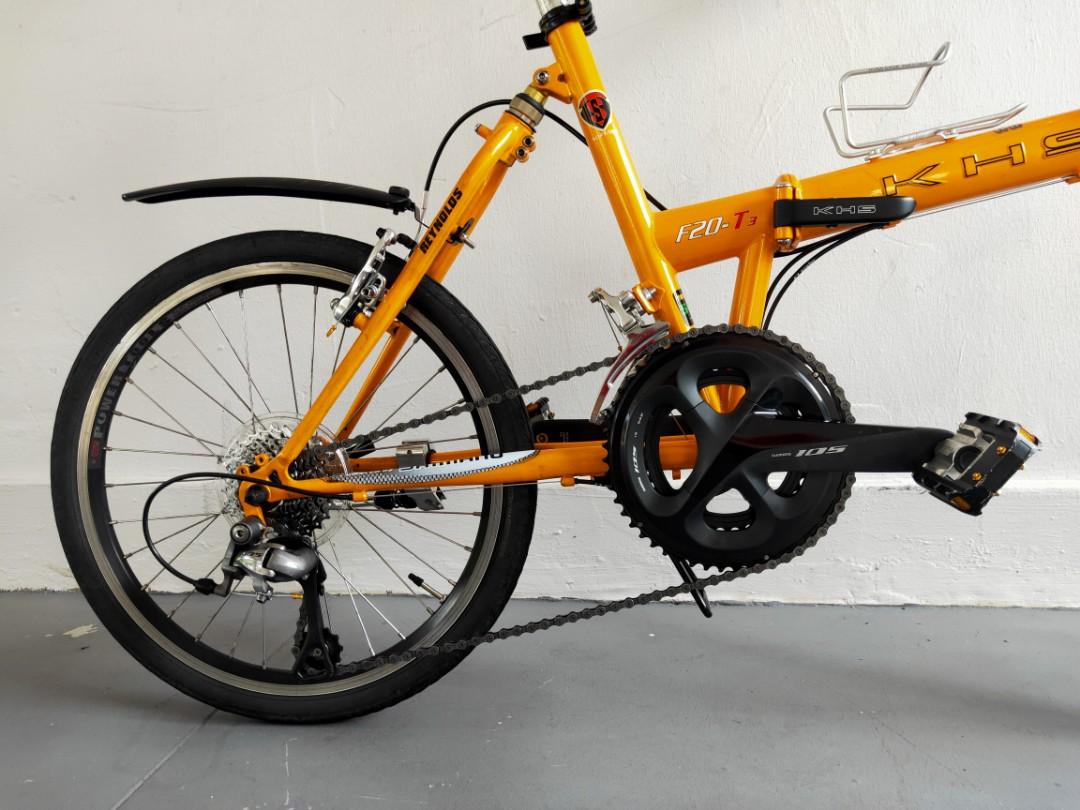 Folding Bike KHS F20-T3F, Sports Equipment, Bicycles & Parts, Bicycles on Carousell
