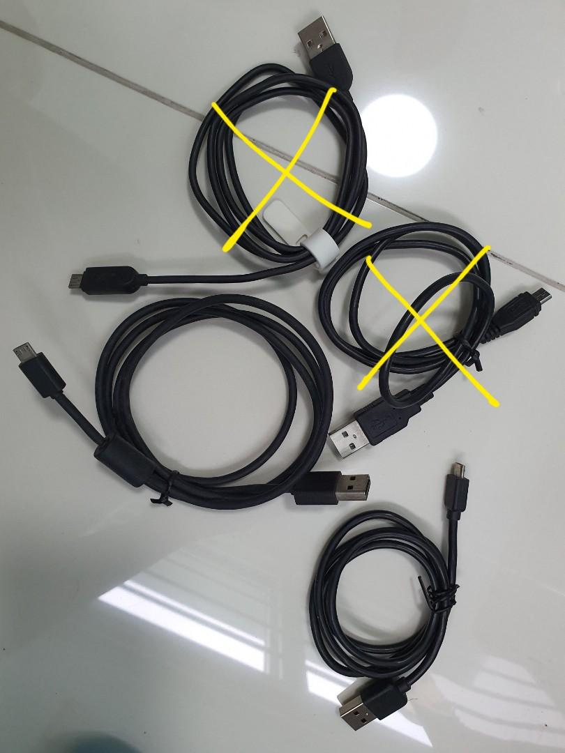 FREE Micro USB to USB old cables, Computers & Tech, Parts & Accessories ...