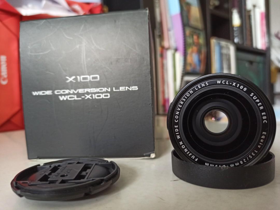 Fujifilm wcl conversion lens for X100, Photography, Lens & Kits on Carousell