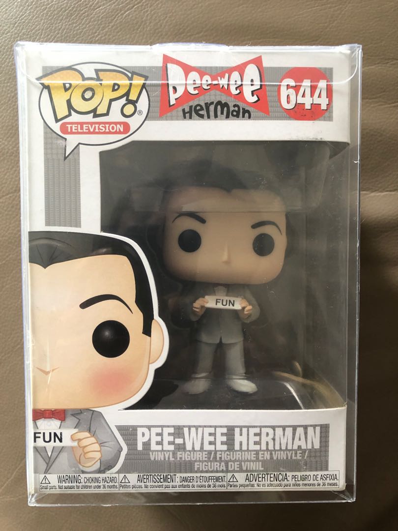 FUNKO POP 644 PEE-WEE HERMAN (Television Pee Wee Herman), Hobbies & Toys, Toys & Games on Carousell