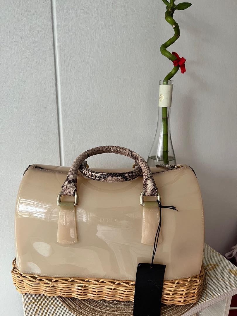 Furla Jelly Bag, Luxury, Bags & Wallets on Carousell