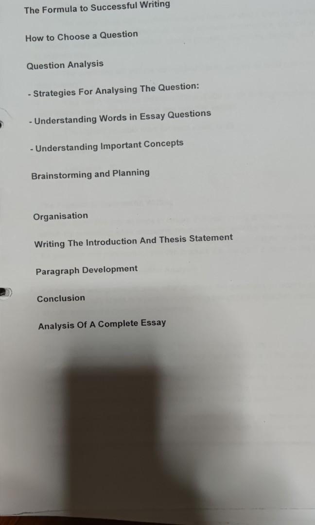 General Paper notes, Hobbies & Toys, Books & Magazines, Assessment ...