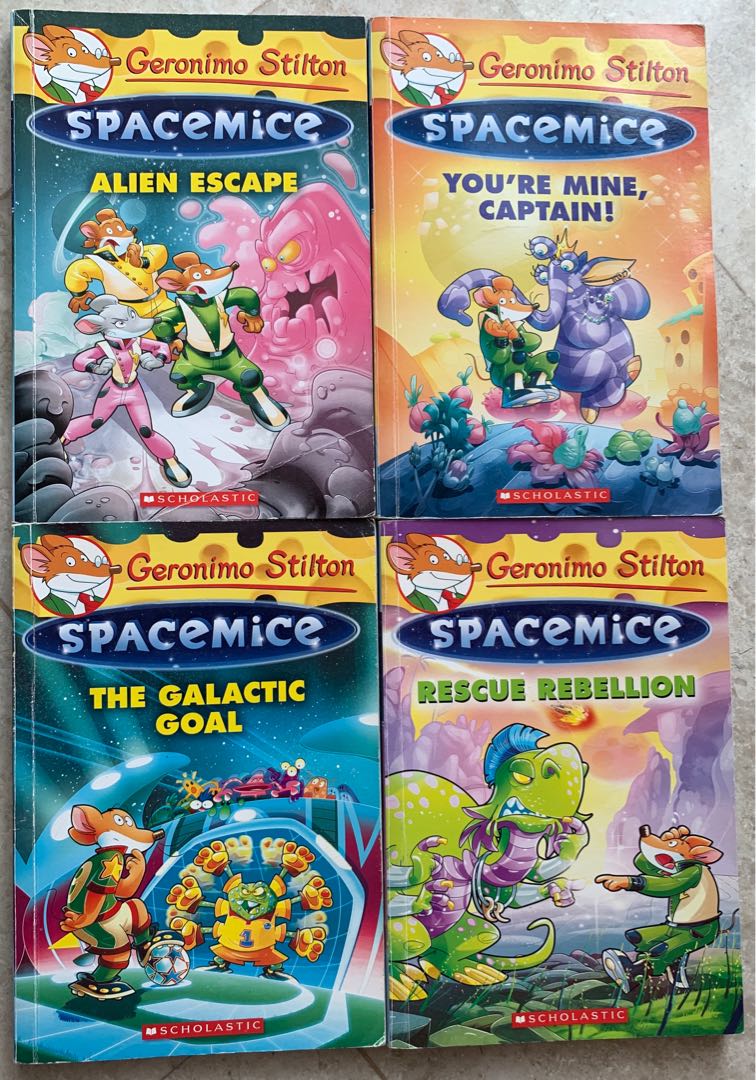 Geronimo Stilton - Spacemice, Hobbies & Toys, Books & Magazines ...