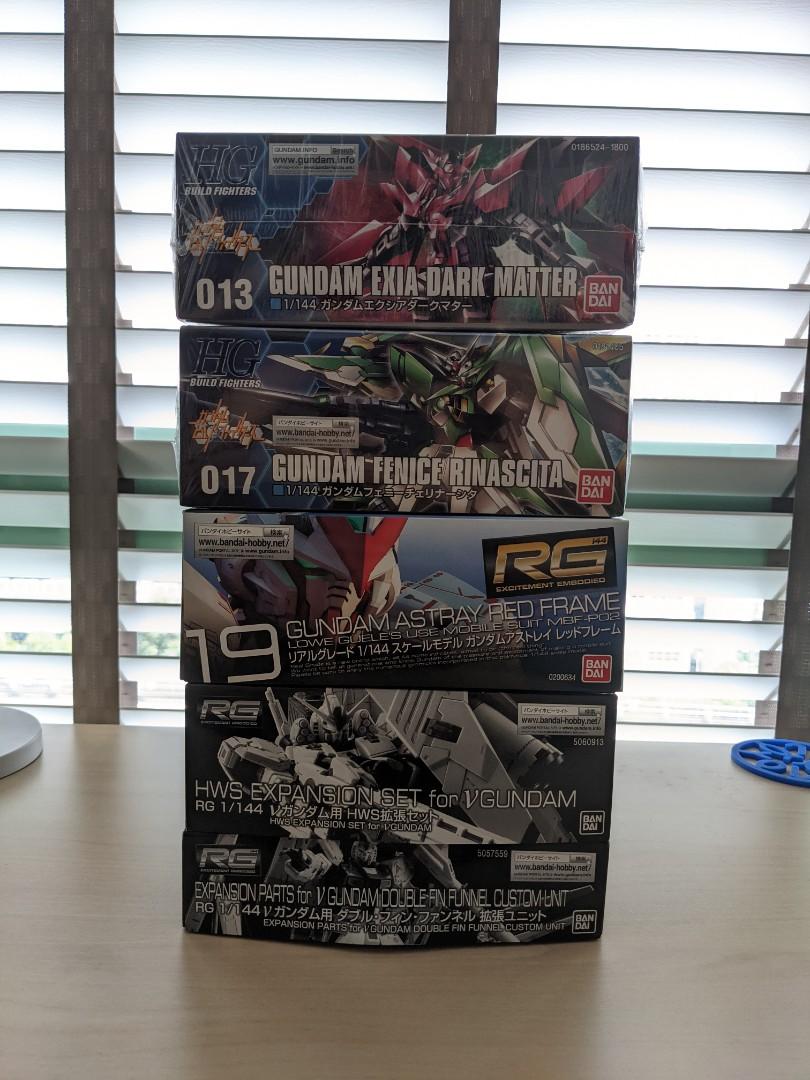 HG / RG Gundam Gunpla Bandai, Hobbies & Toys, Toys & Games on Carousell