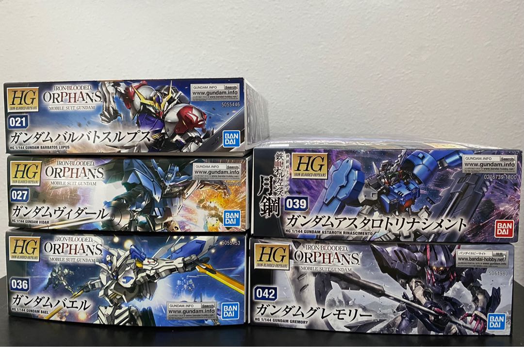 HG IBO Gundam Gunpla, Hobbies & Toys, Toys & Games on Carousell