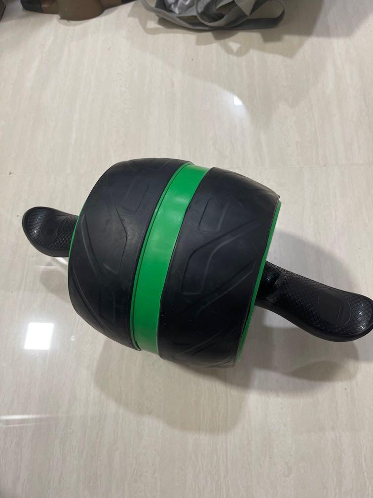 Home Gym Workout Equipment Ab Carver Pro Roller + solid push up stand ...