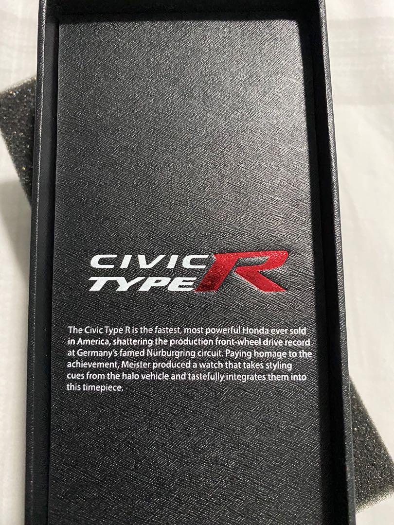 Honda Civic Type R official Meister watch, Men's Fashion, Watches ...