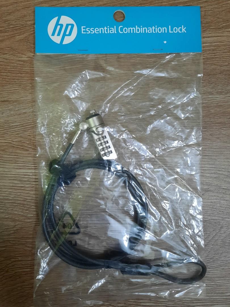 HP Essential Combination Lock, Computers & Tech, Parts & Accessories ...