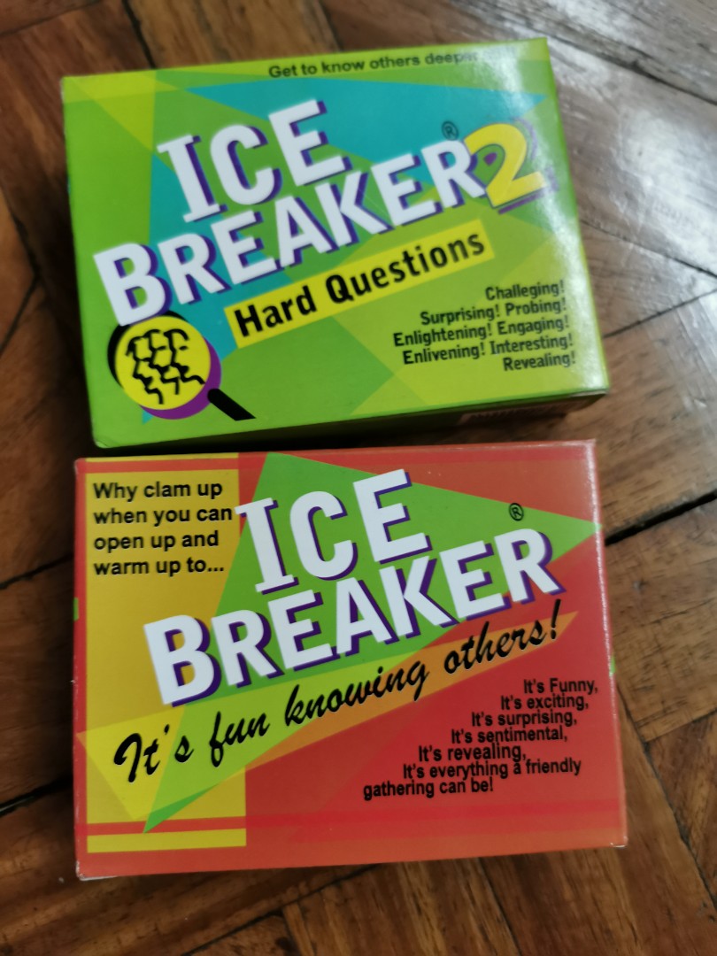 Ice Breaker 1 & 2, Hobbies & Toys, Toys & Games on Carousell