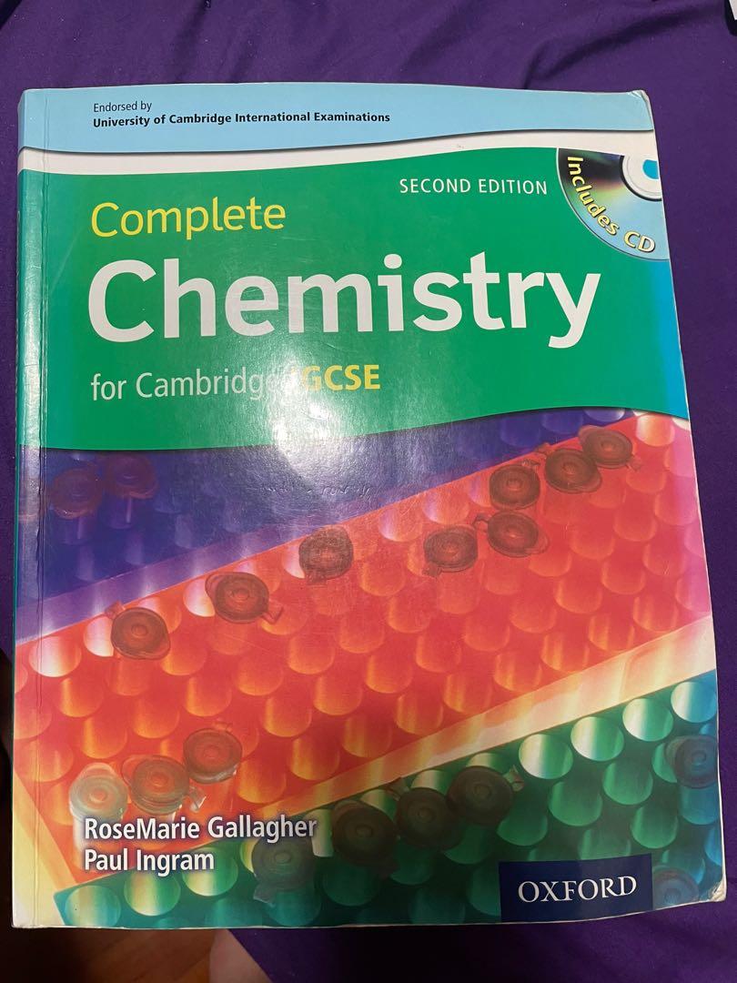 IGCSE Chemistry Textbook Cambridge, 興趣及遊戲, 書本 & 文具, 教科書 - Carousell