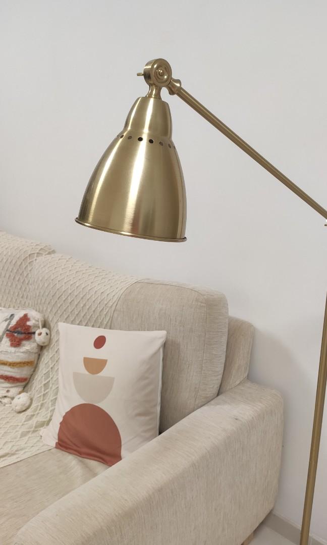 IKEA Barometer lamp brass colour, Furniture & Home Living, Lighting ...
