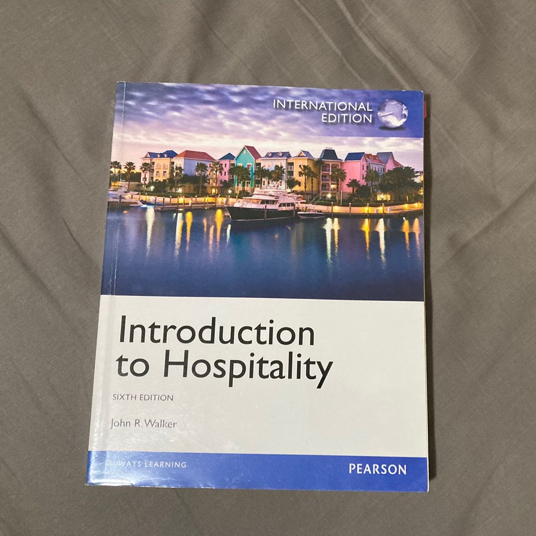 Introduction to Hospitality, 興趣及遊戲, 書本 & 文具, 教科書 - Carousell