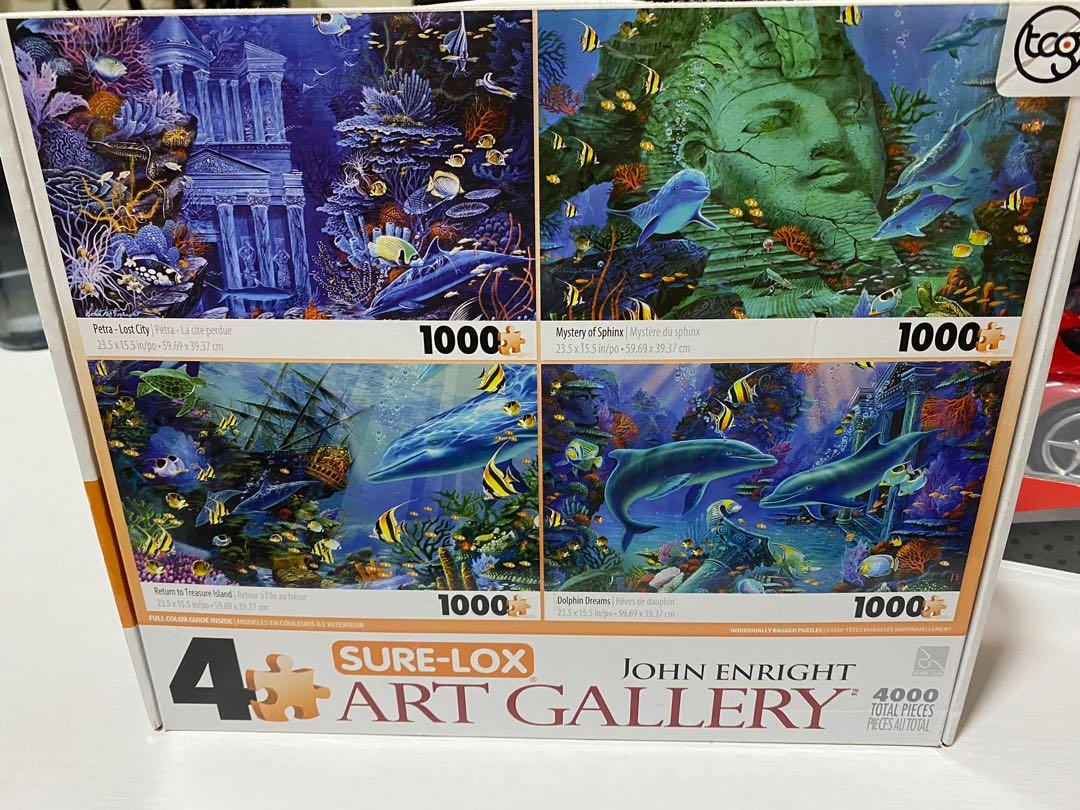 John Enright 4000 pieces puzzles, Hobbies & Toys, Toys & Games on Carousell
