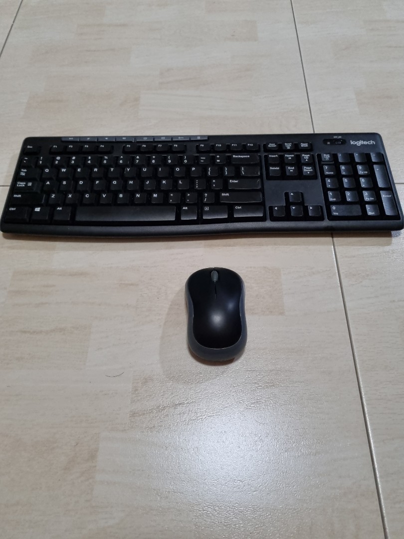 Logitech MK270R wireless keyboard and mouse combo, Computers & Tech, Parts & Accessories ...