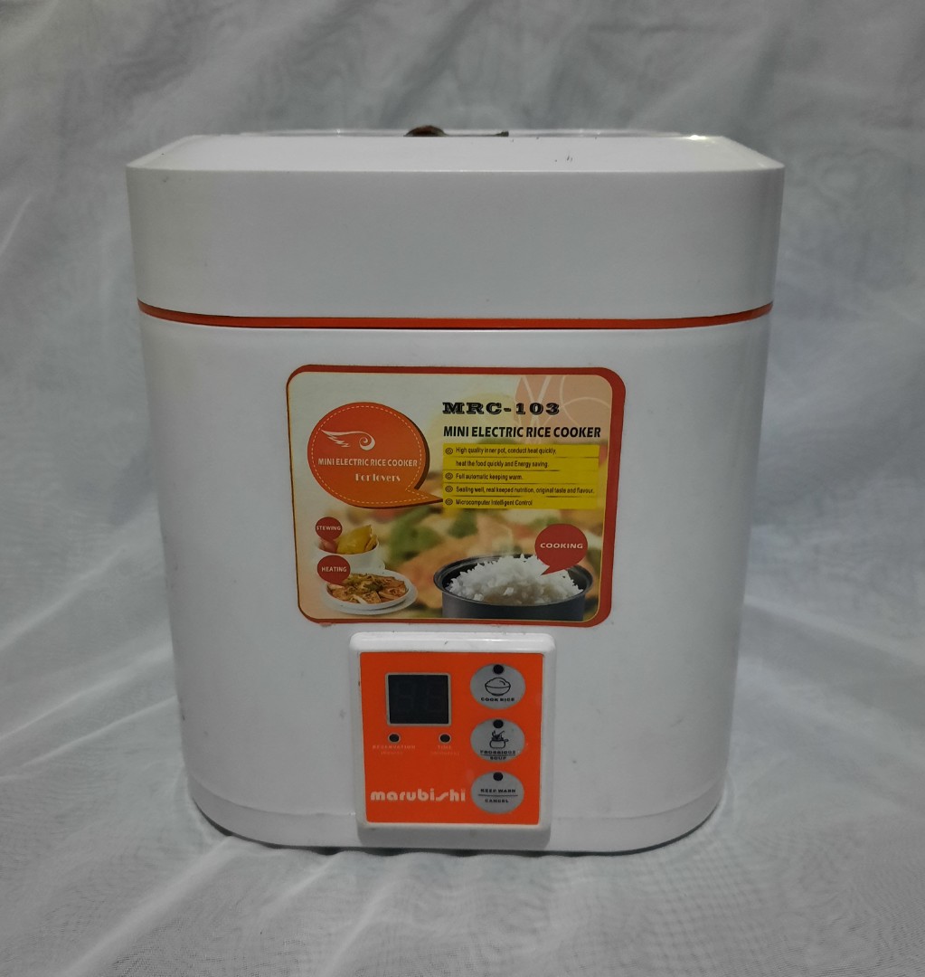 Marubishi mini rice cooker / food heater / lunch box, TV & Home ...