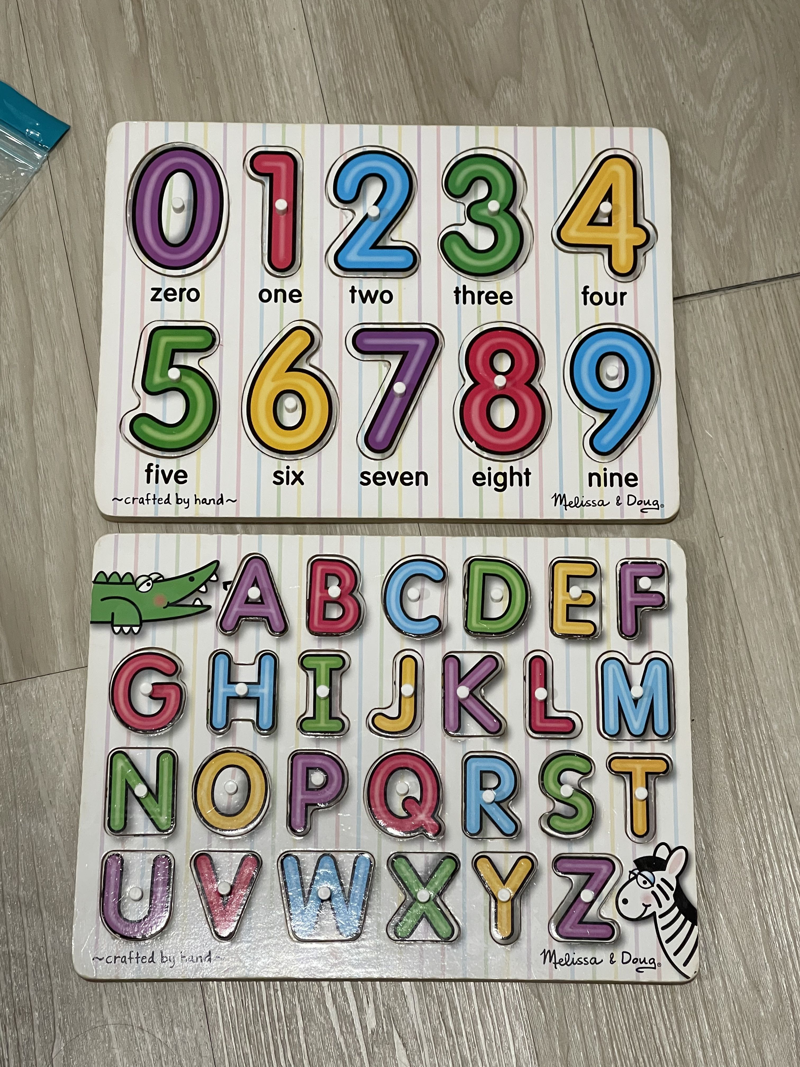 Melisa & Doug See-Inside Peg Puzzles, Babies & Kids, Infant Playtime on ...