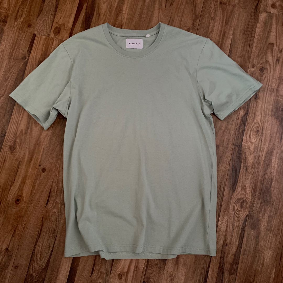 Pistachio Pastel Green T-Shirt (M & L sizes), Men's Fashion, Tops ...