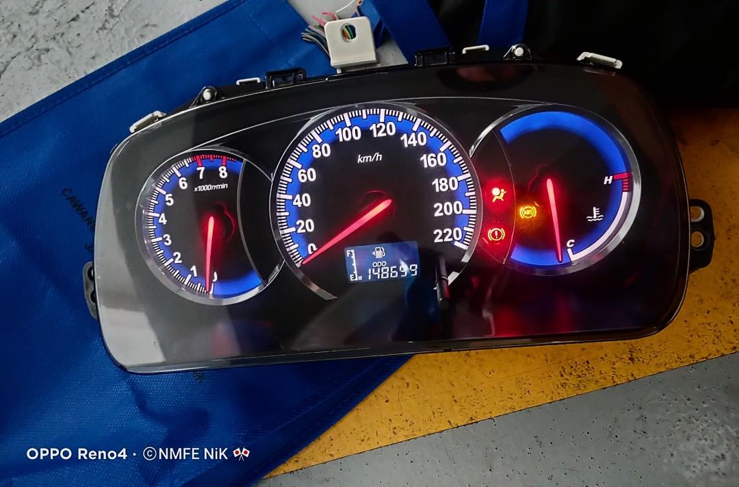 Meter Myvi Ezi Lampu Biru, Auto Accessories on Carousell