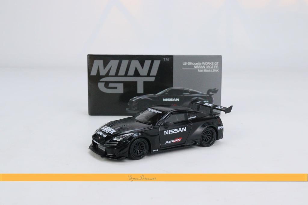 MINI GT 1/64 LB-Silhouette WORKS GT NISSAN 35GT-RR Ver.2 Matt Black ...