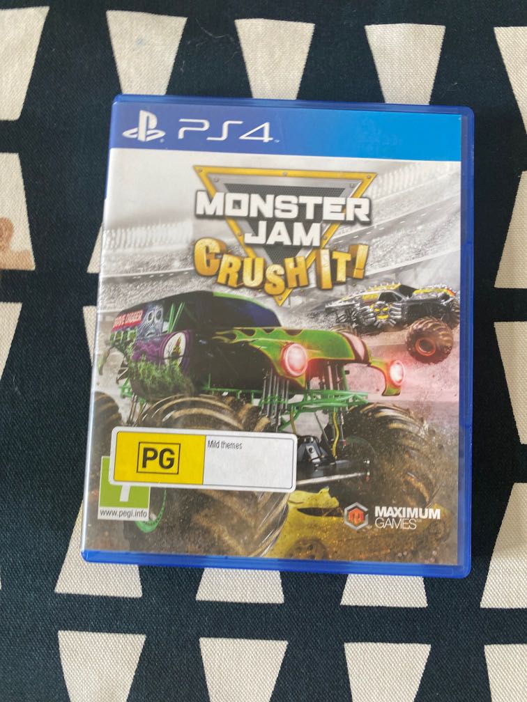 Monster jam game, Video Gaming, Video Games, PlayStation on Carousell