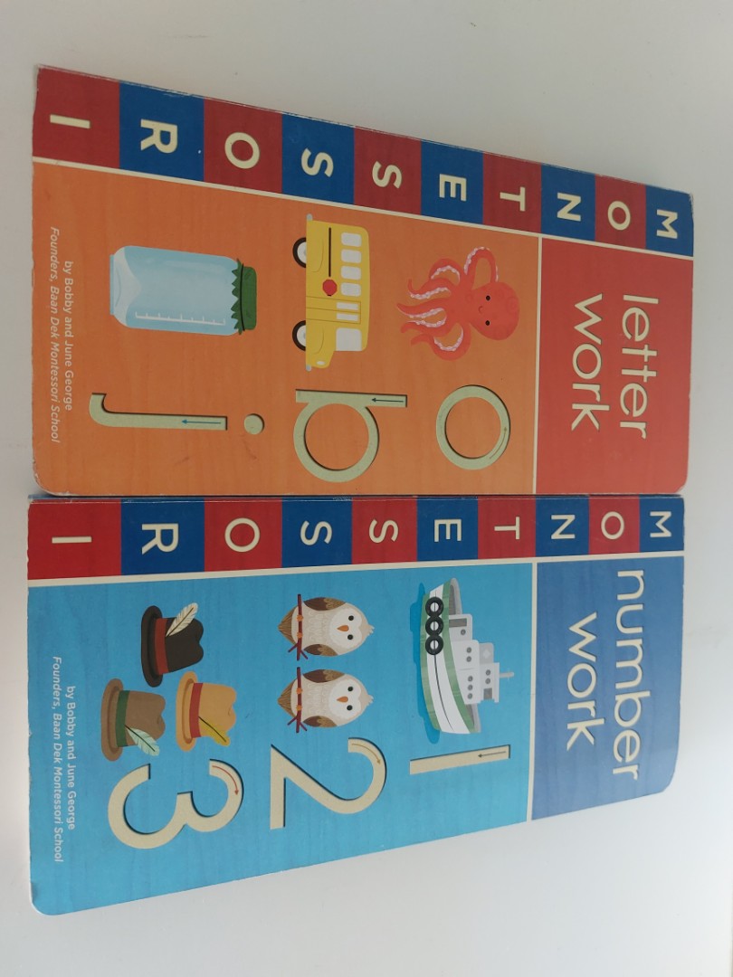Montessori Letter and Number Work, Hobbies & Toys, Books & Magazines ...