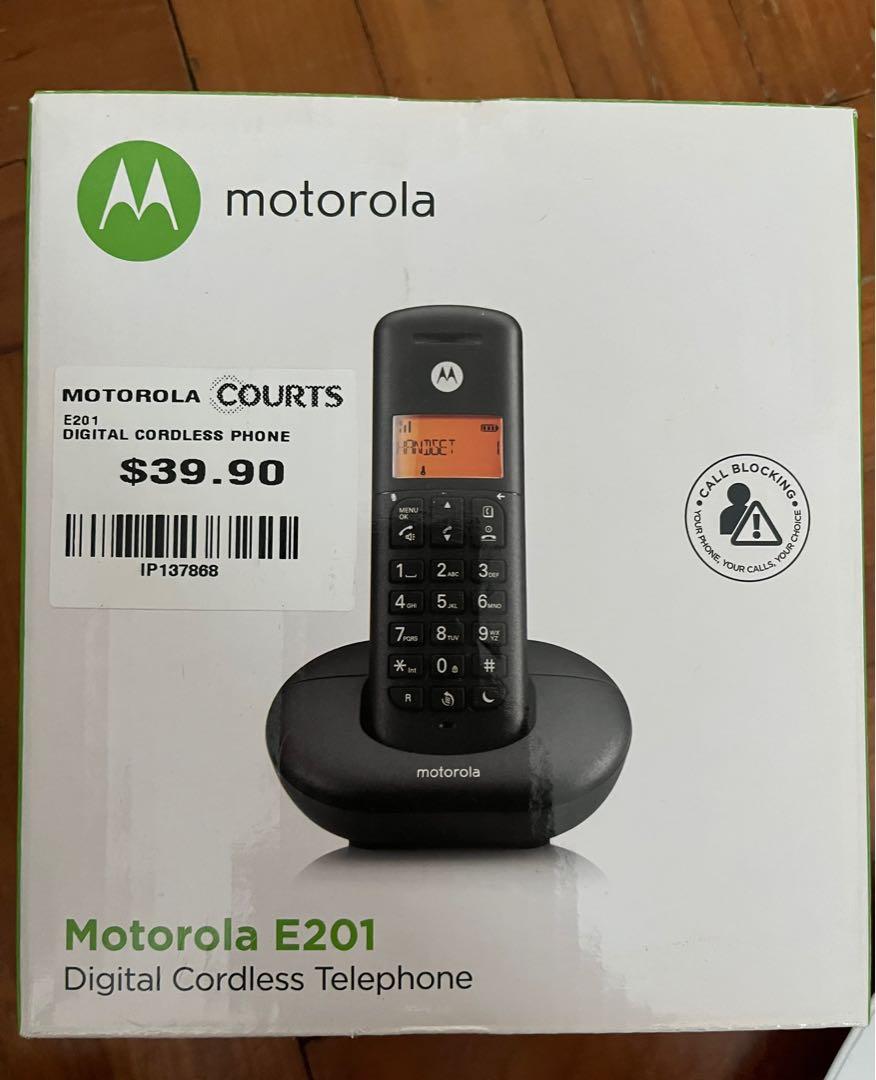 Motorola E201 Digital Cordless Telephone, Mobile Phones & Gadgets ...