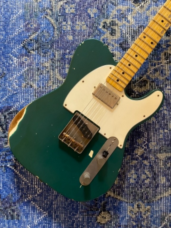 Nash Guitars Telecaster T63 HS Teal Green, Hobbies & Toys, Music ...