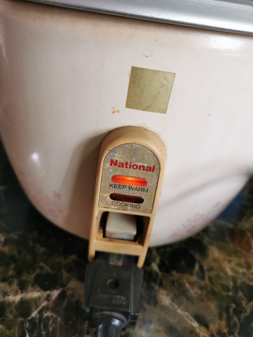 National rice cooker 1.8L, TV & Home Appliances, Kitchen Appliances ...