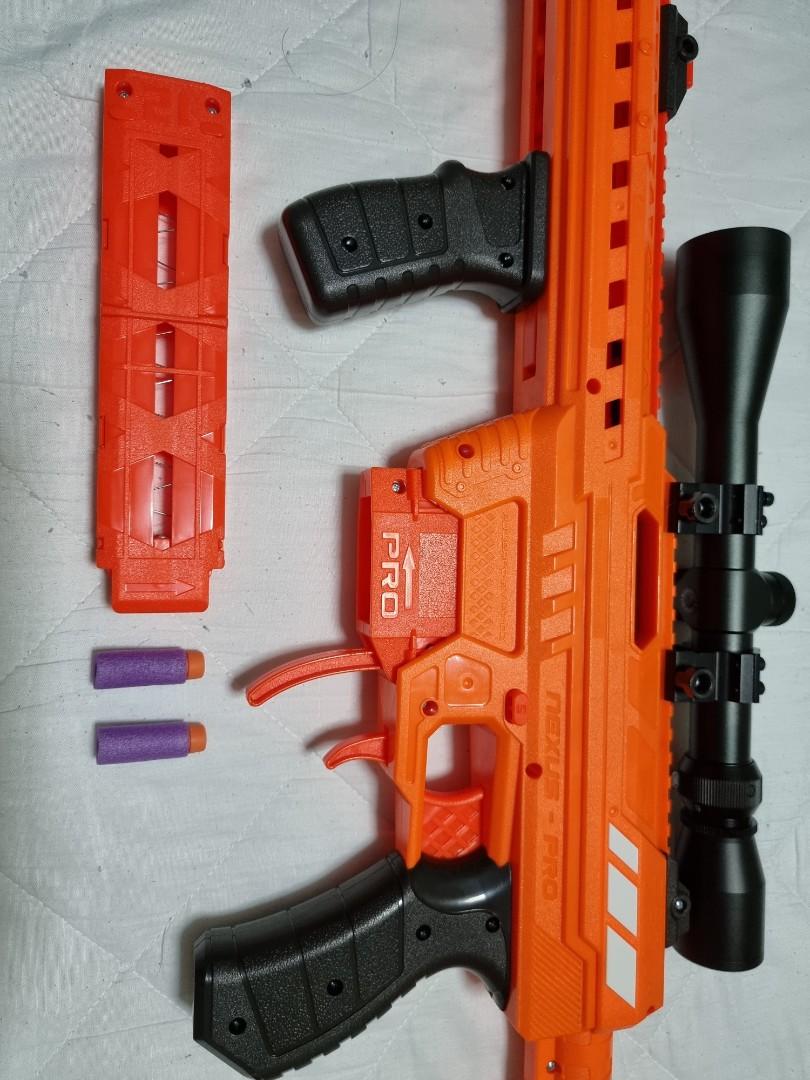 Nerf Nexus Pro Adventure force Dart Zone with scope, Hobbies & Toys ...