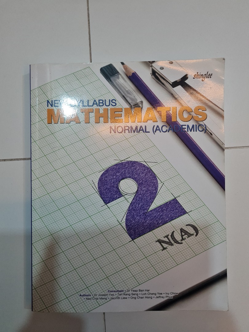 New syllabus math 2NA textbook, Hobbies & Toys, Books & Magazines ...