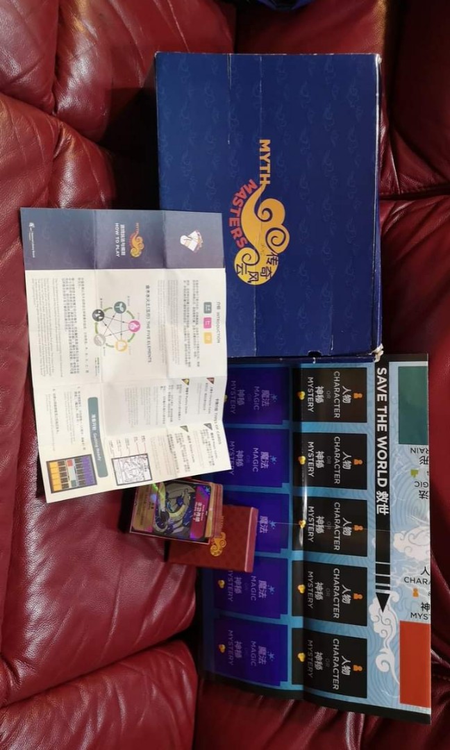 NLB Chinese card game, Hobbies & Toys, Toys & Games on Carousell