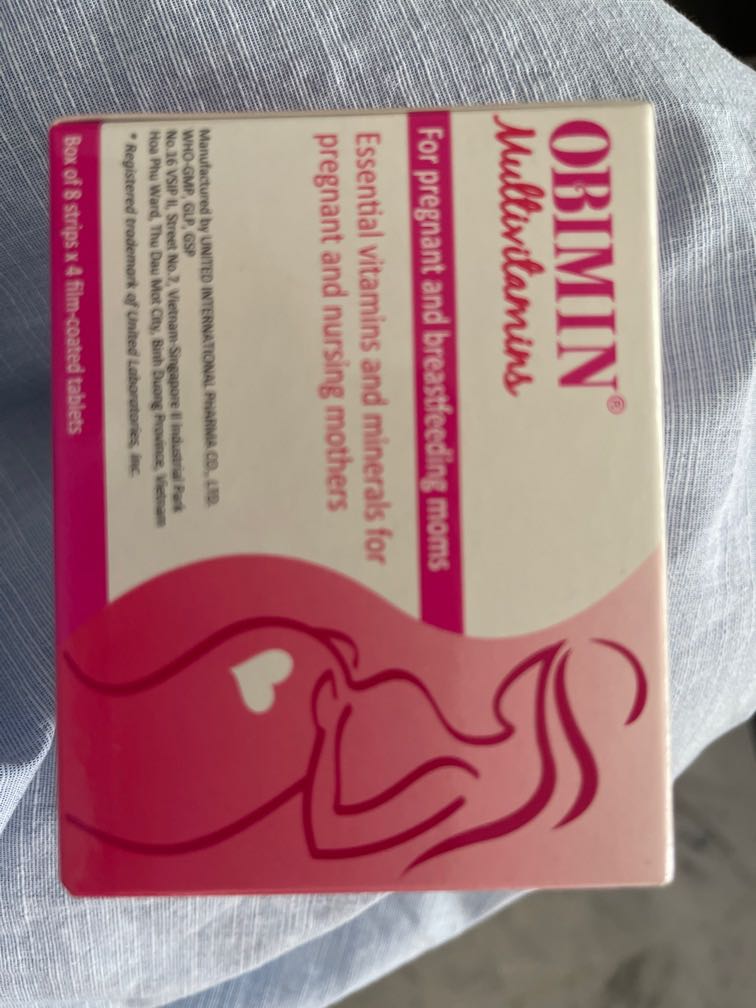 Obimin multivitamin, Babies & Kids, Maternity Care on Carousell