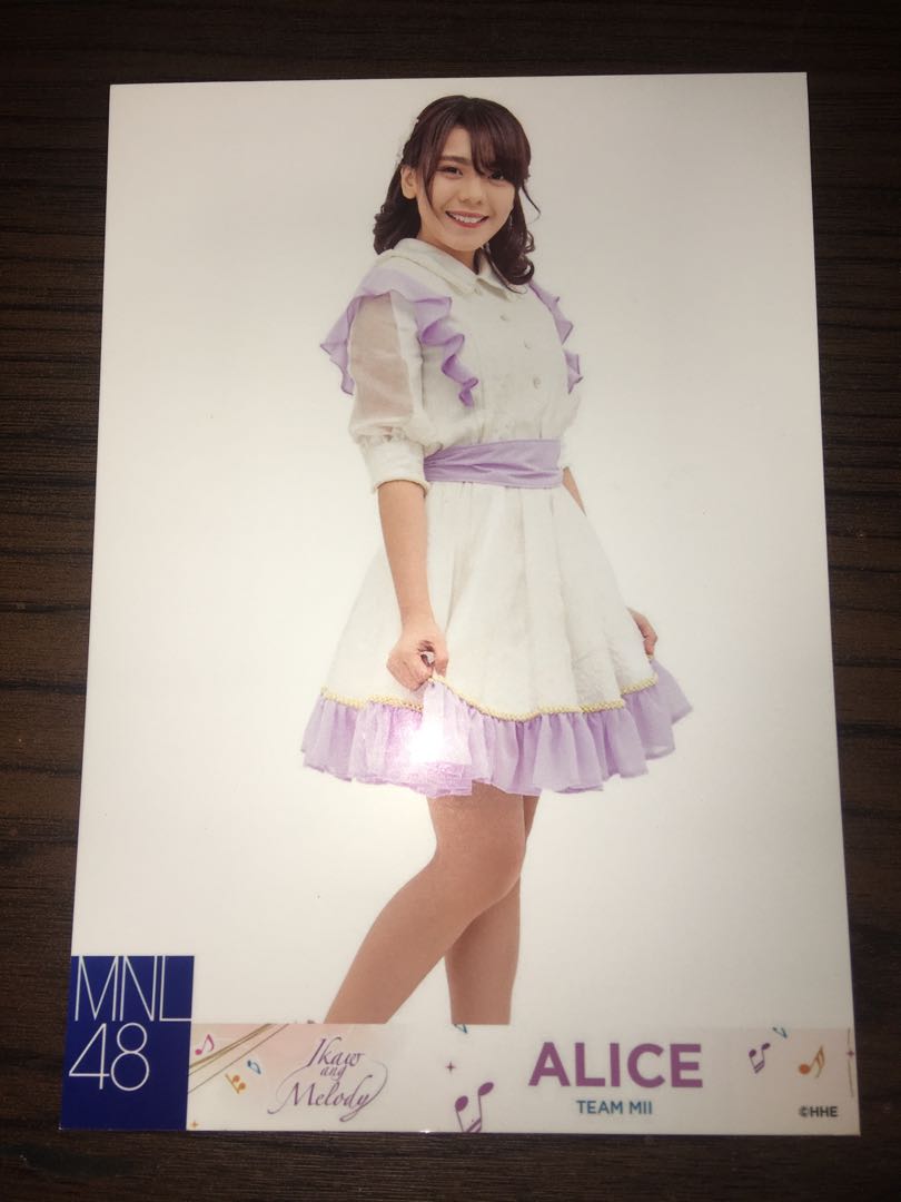 Official MNL48 Photocard Ikaw Ang Melody Alice, Hobbies & Toys ...