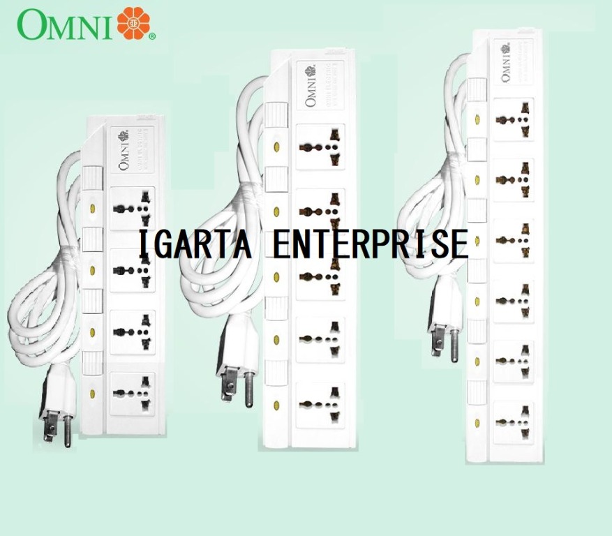 Omni EXTENSION CORD SET WITH INDIVIDUAL SWITCH WED 340, WED 350, WED ...