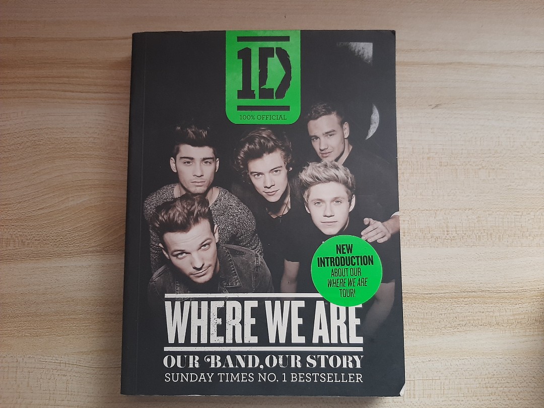 One Direction Official Where We Are Book Tags:Liam Louis Niall Zayn ...