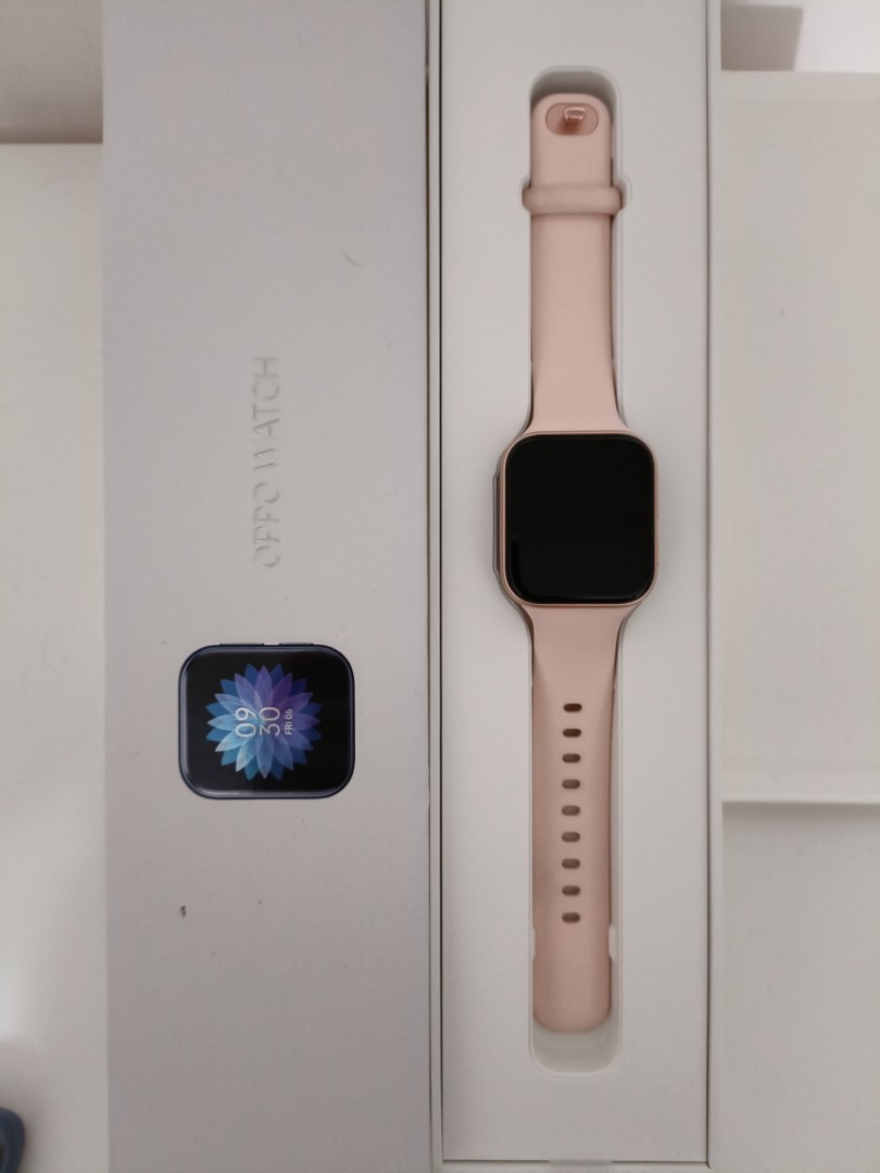Oppo Watch 41mm Rose Gold, Mobile Phones & Gadgets, Wearables & Smart ...