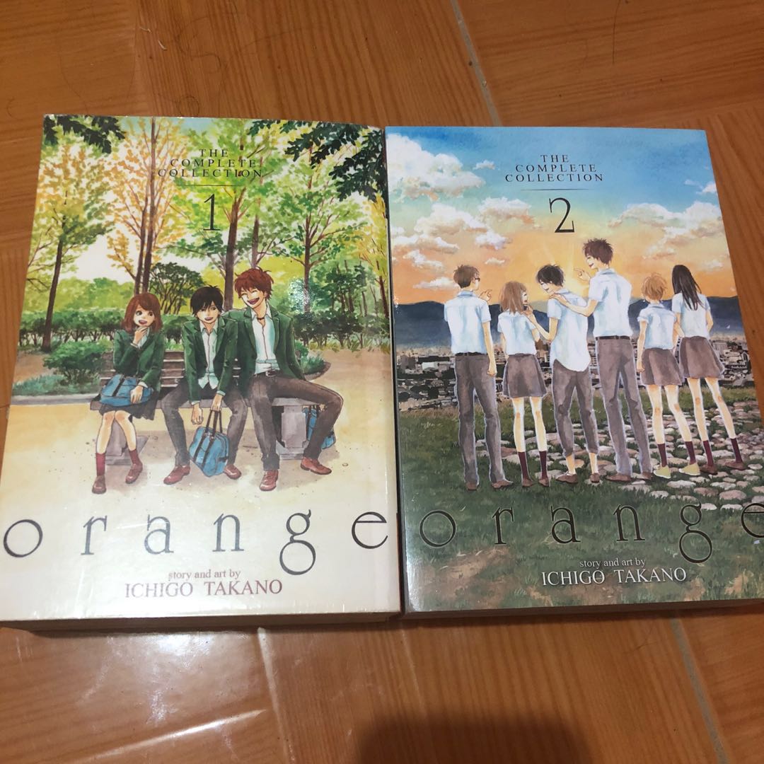 Orange Manga complete volume 1 & 2 ( by Ichigo Takano ), Hobbies & Toys ...