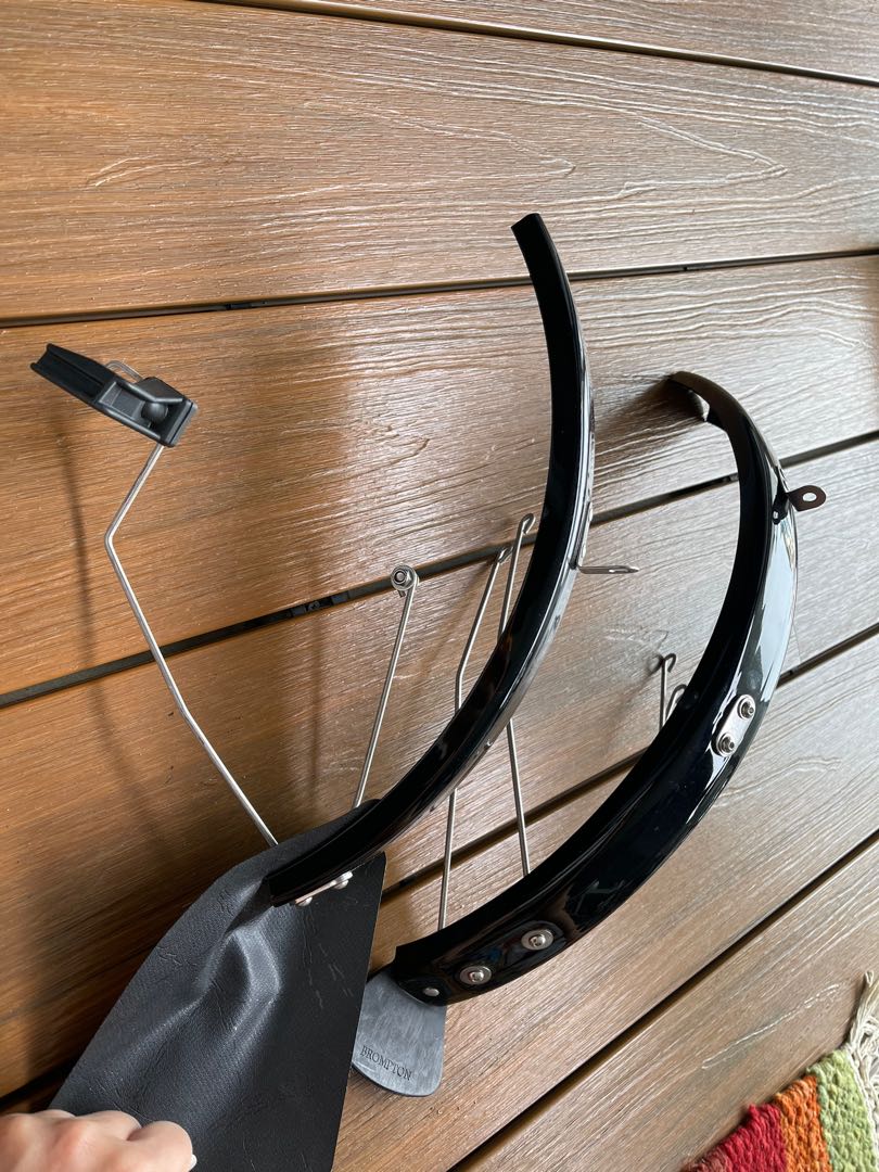 Original Brompton Fender - Black edition, Sports Equipment, Bicycles ...