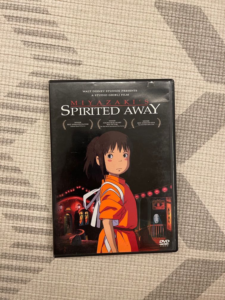 Original Spirited Away DVD, Hobbies & Toys, Music & Media, CDs & DVDs on Carousell