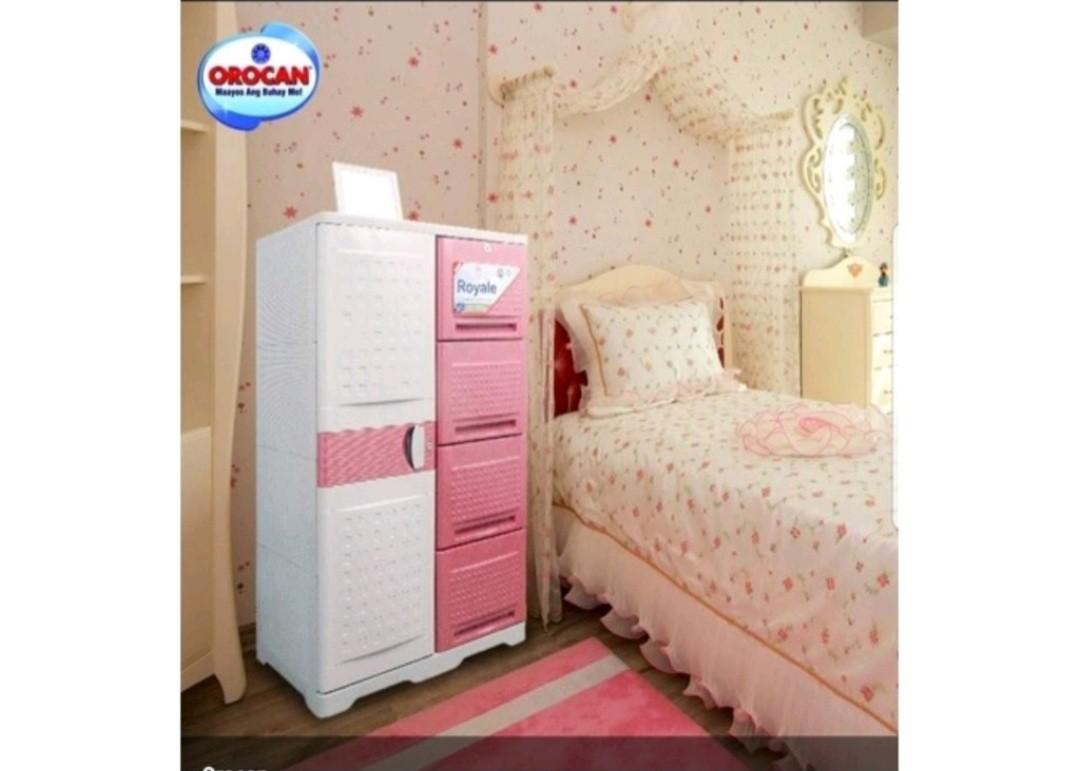 Orocan Royale Nuovo Closet and Drawer with Key (6888), Furniture & Home ...