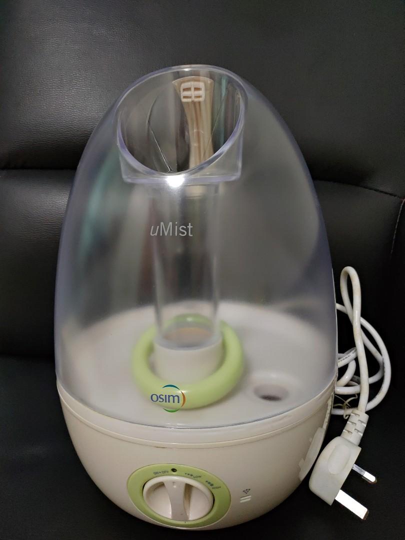 OSIM uMist ultrasound humidifier, TV & Home Appliances, Air Purifiers ...