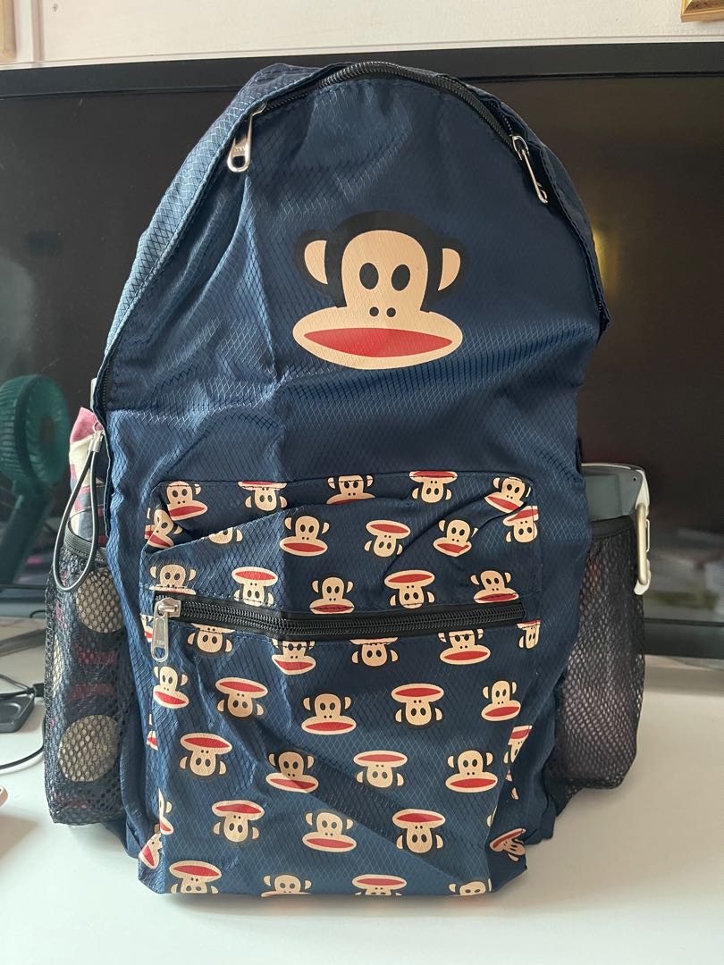 Paul Frank folderable backpack 1.5l, Women's Fashion, Bags & Wallets ...