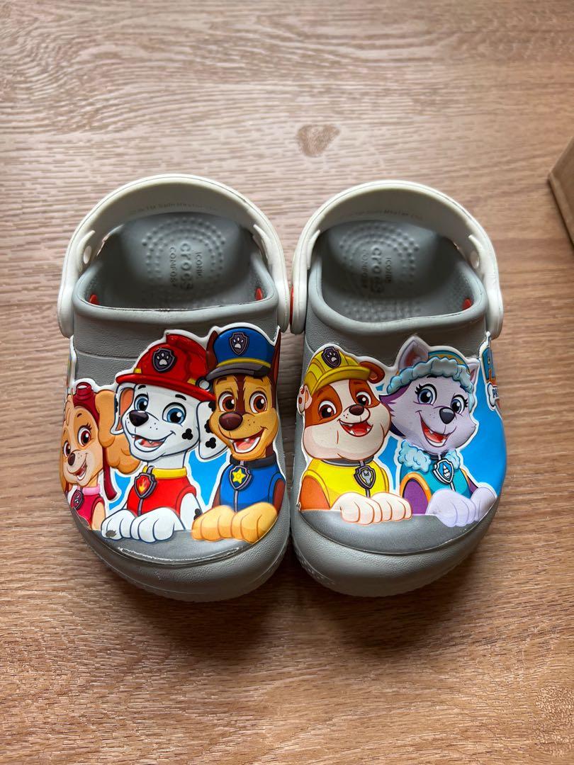 Paw Patrol crocs, Babies & Kids, Babies & Kids Fashion on Carousell