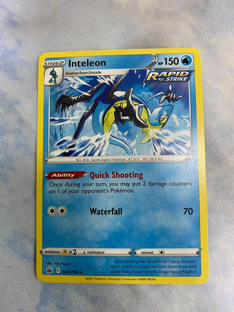 Pokemon Inteleon, Hobbies & Toys, Toys & Games on Carousell