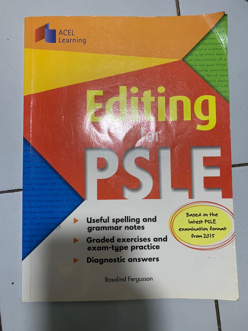 PSLE P6 English Editing for PSLE, Hobbies & Toys, Books & Magazines ...