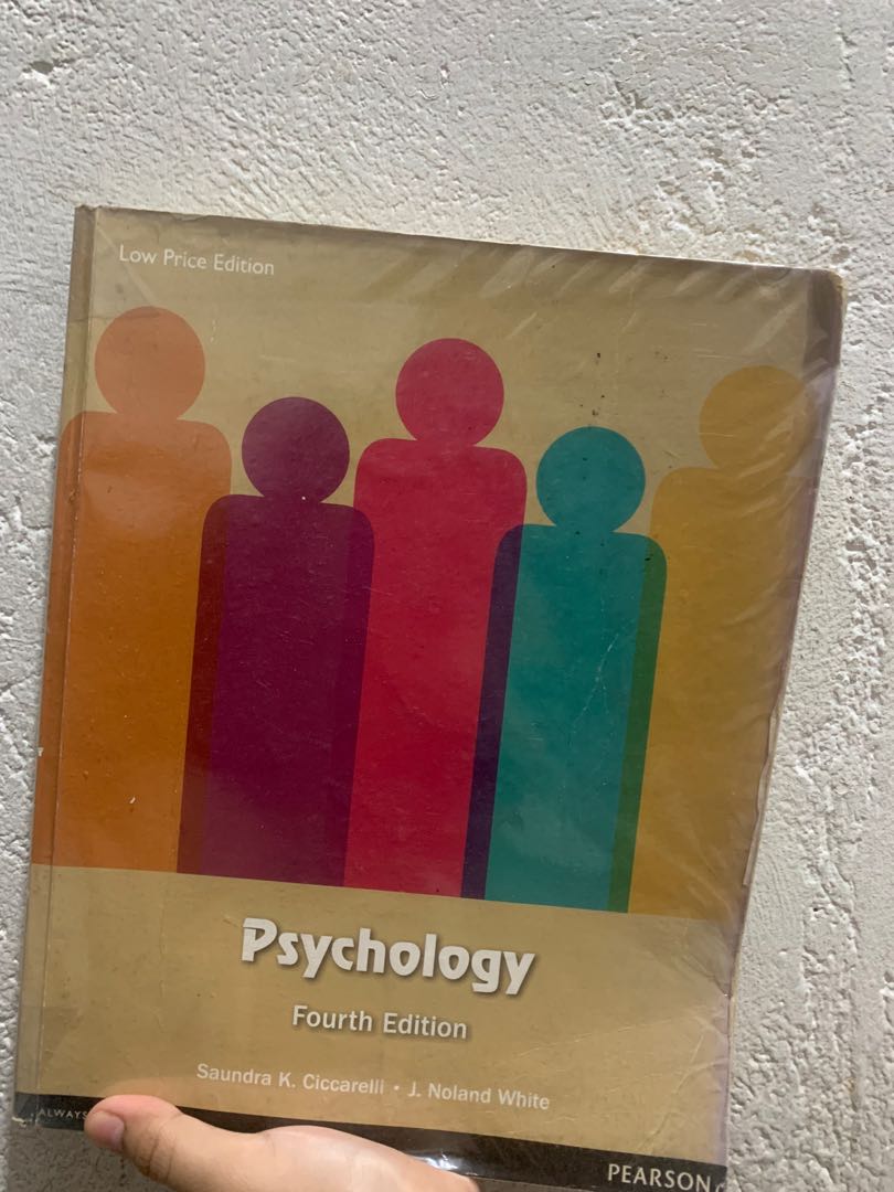 Psychology 4th Ed Ciccarelli and White, Hobbies & Toys, Books ...