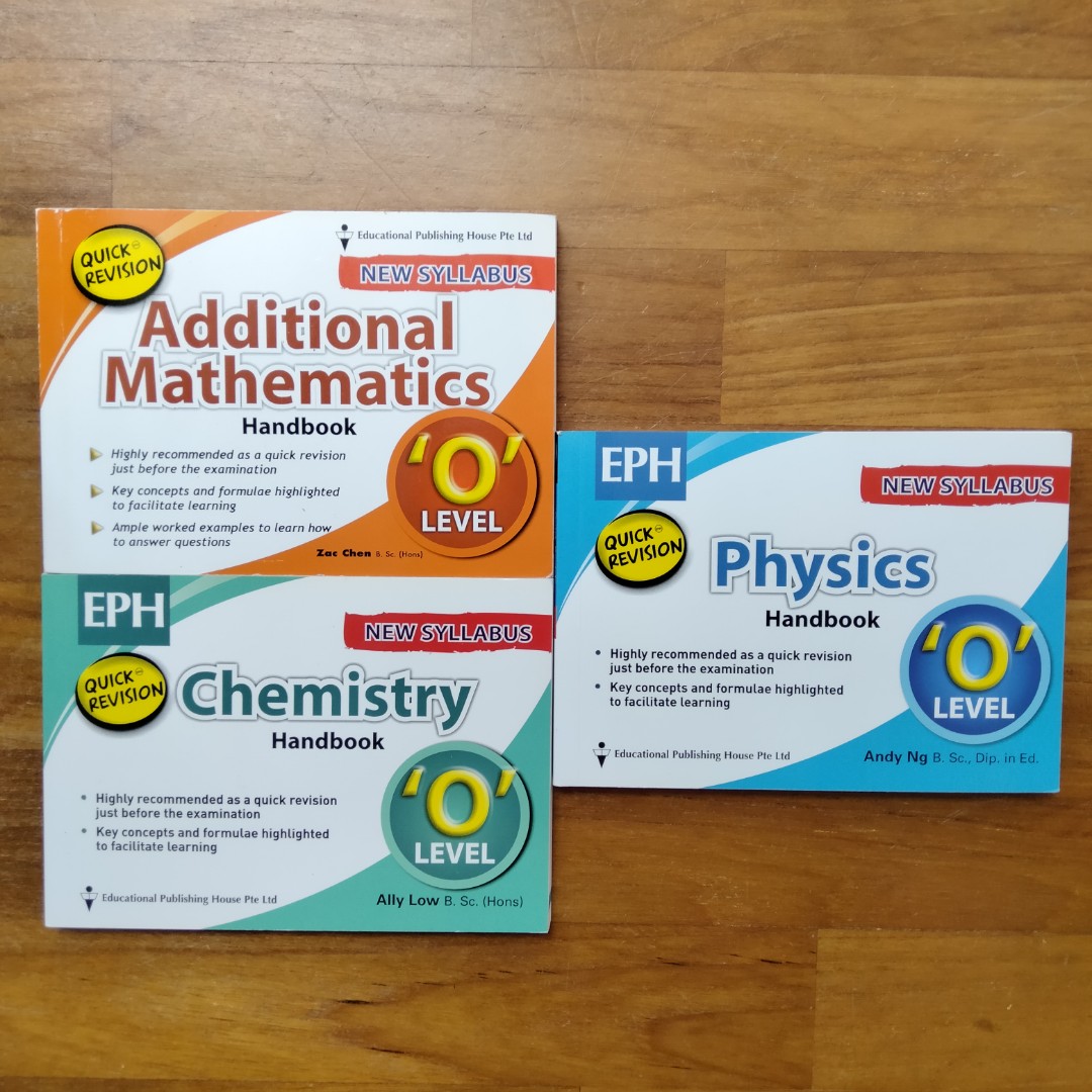 'O' level Quick revision handbook (EPH), Hobbies & Toys, Books ...